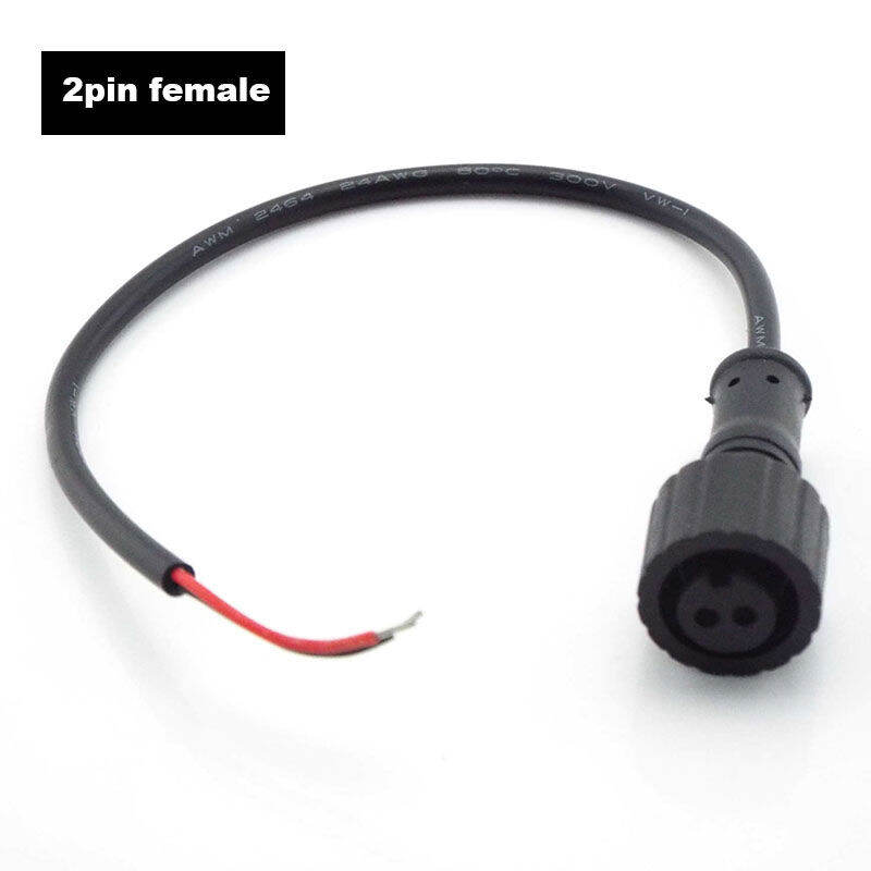 2Pin 3Pin 4Pin IP65 DC connector Cable Waterproof Plug for LED Light ...