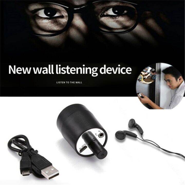 UK High Strength Wall Microphone Voice /Ear Listen Through Wall Device ...