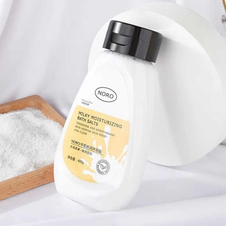 Milk Salt 400G Body Scrub Exfoliating Body Wash Itching Sea Salt ...
