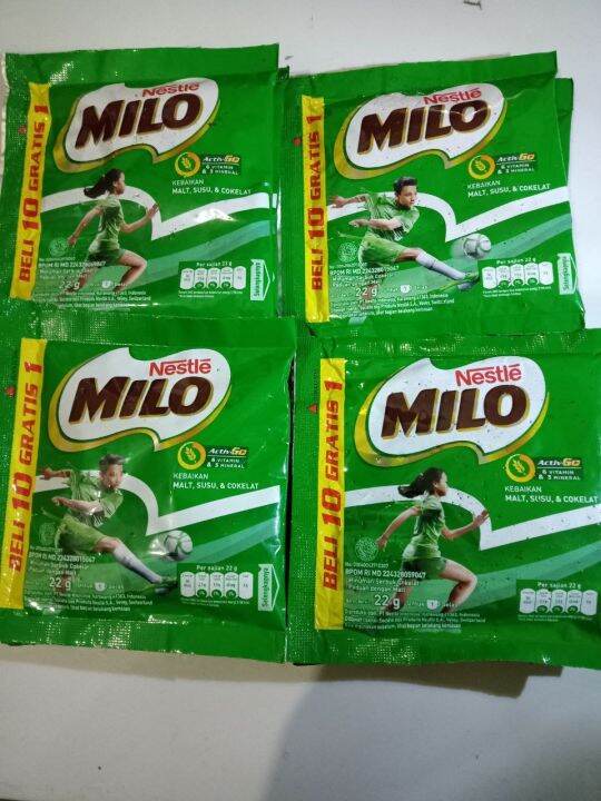 Milo Activgo 22 g Satu Sachet Milo 1 Sachet Milo Susu Milo 22 gr | Lazada Indonesia