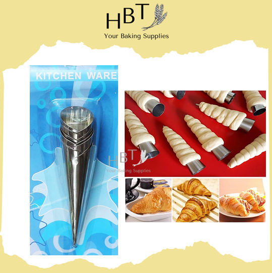 Acuan Cream Ware Acuan Spiral Acuan Roti Krim Roti Siput Spiral Mold 6 ...