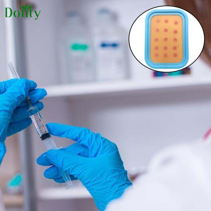 Dolity Practical Venipuncture Injection Silicone Training Pad Human ...