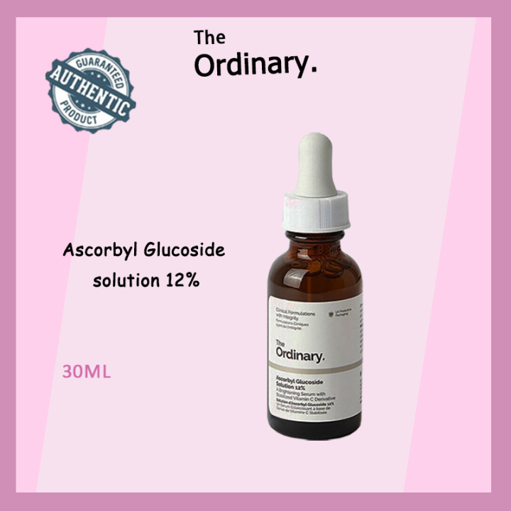 The Ordinary Ascorbyl Glucoside Solution 12% Serum & Essence 30ml ...