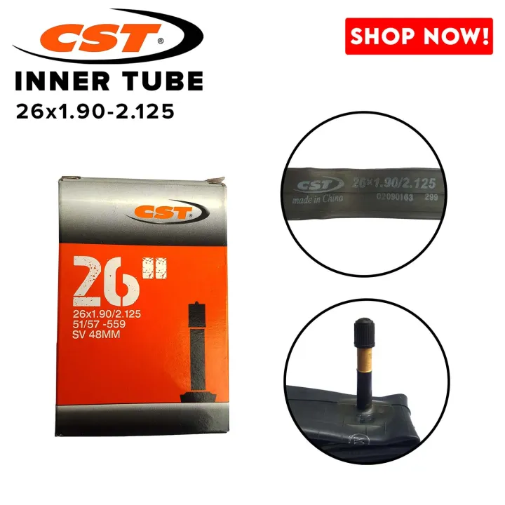 CST INNER TUBE 26 27.5 29ER 700C PRESTA AND SHRADER | Lazada PH