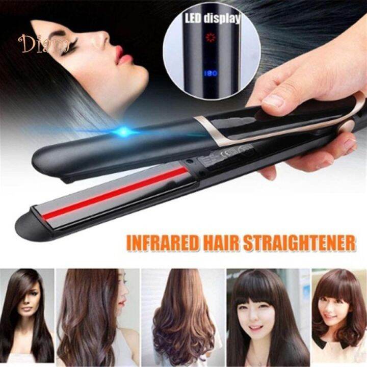 CATOKAN RAMBUT KEMEI INFRARED ORIGINAL KM - 2219 LURUS DAN CURLY 2in1 ...