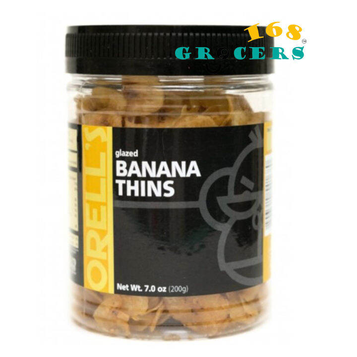 Orell's Glazed Banana Thins Original / Chocolate / Cinnamon / Ube ...