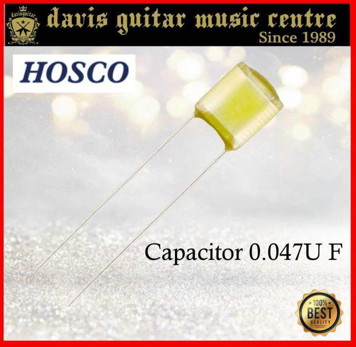 Hosco Polyester Film Capacitors 0.047 μf for Single Coil Made in Japan ...