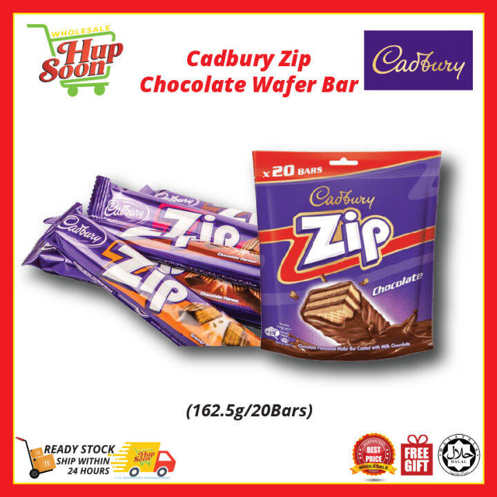 Cadbury Zip Chocolate Wafer Bar | Lazada