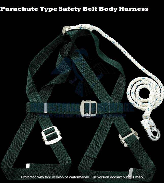 Parachute Type Safety Belt Body Harness | Lazada