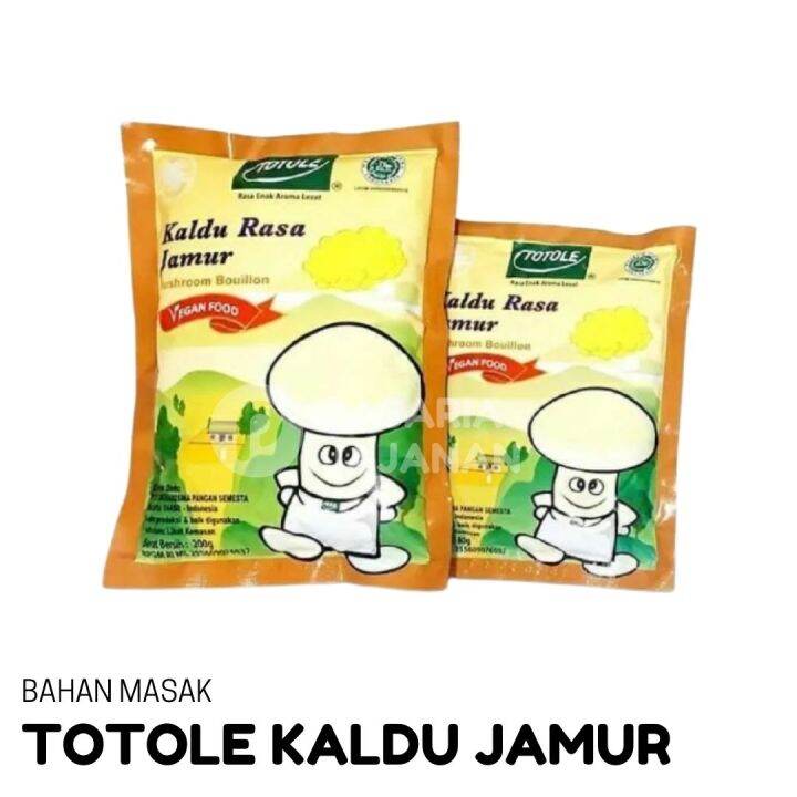 TOTOLE KALDU JAMUR 200gr/400gr/Penyedap Rasa Sehat/Vegan/Non MSG ...