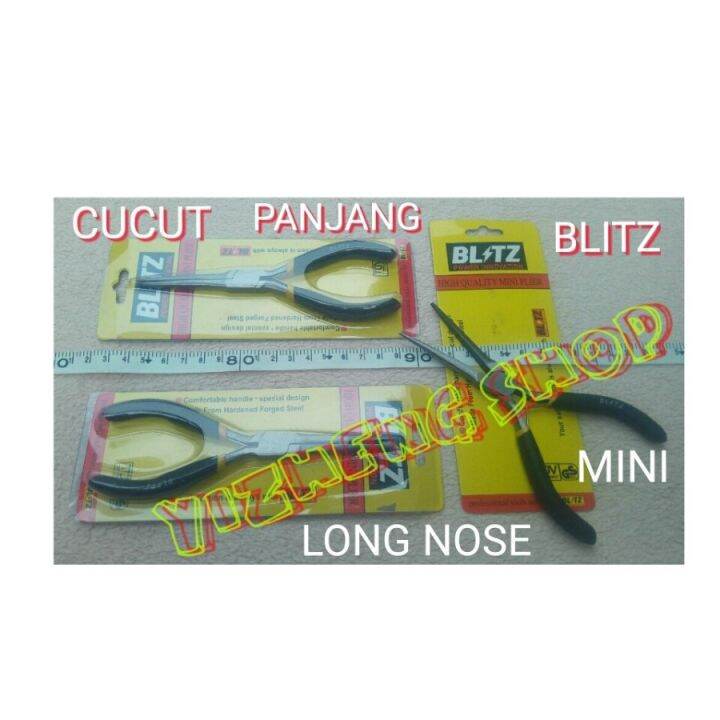 TANG CUCUT KECIL PANJANG LONG NOSE BLITZ | Lazada Indonesia