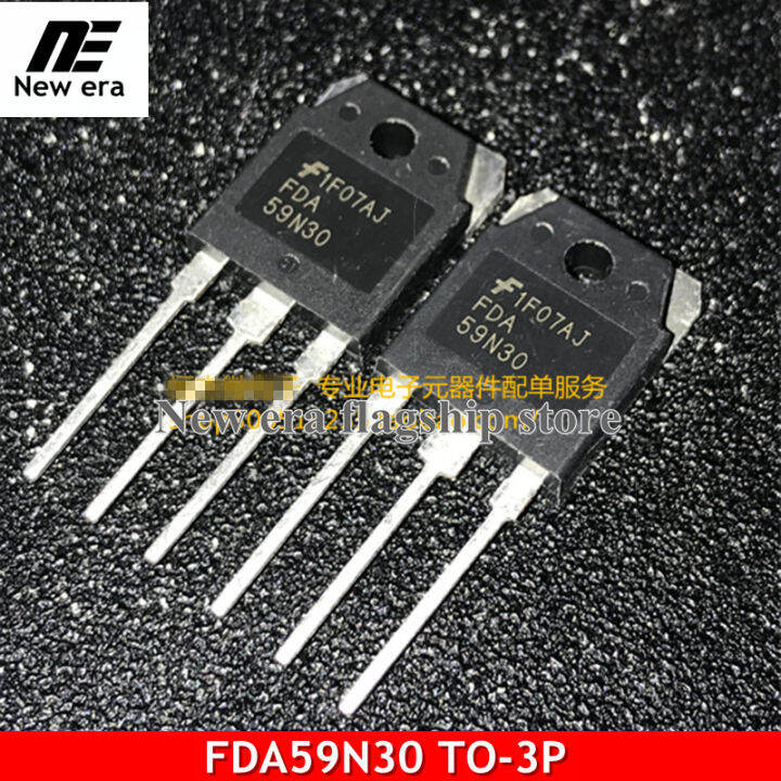 5Pcs Original FDA59N30 TO-3P 59N30 TO3P 59A/300V MOSFETใหม่เดิม ...