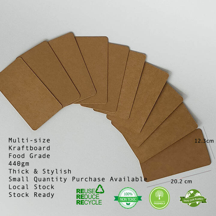 Premium Brown Kraft Paper (400gsm) | Multi Sizes | Multi-Purpose | Art ...