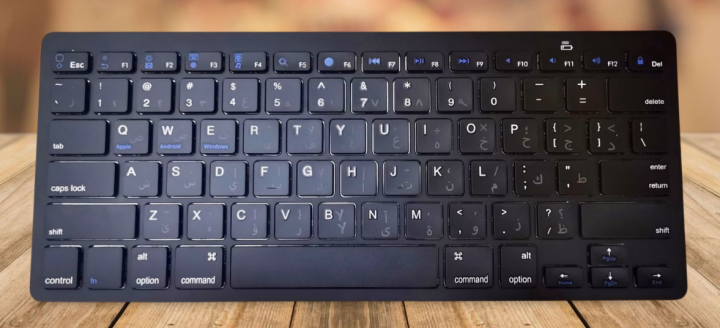 Arabic Bluetooth 3.0 Wireless Keyboard BK3001 For Tablet Smartphone PC ...