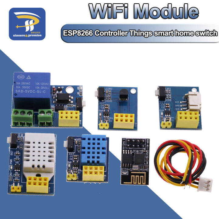 Esp8266 5v Wifi Relay Module Ds18b20 Dht11 Dht22 Rgb Led Controller