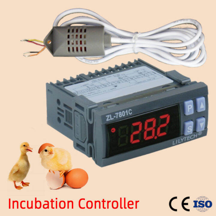 Original Aideepen Zl-7801C Incubation Controller Temperature and Humidity Controller Dual 16A ...