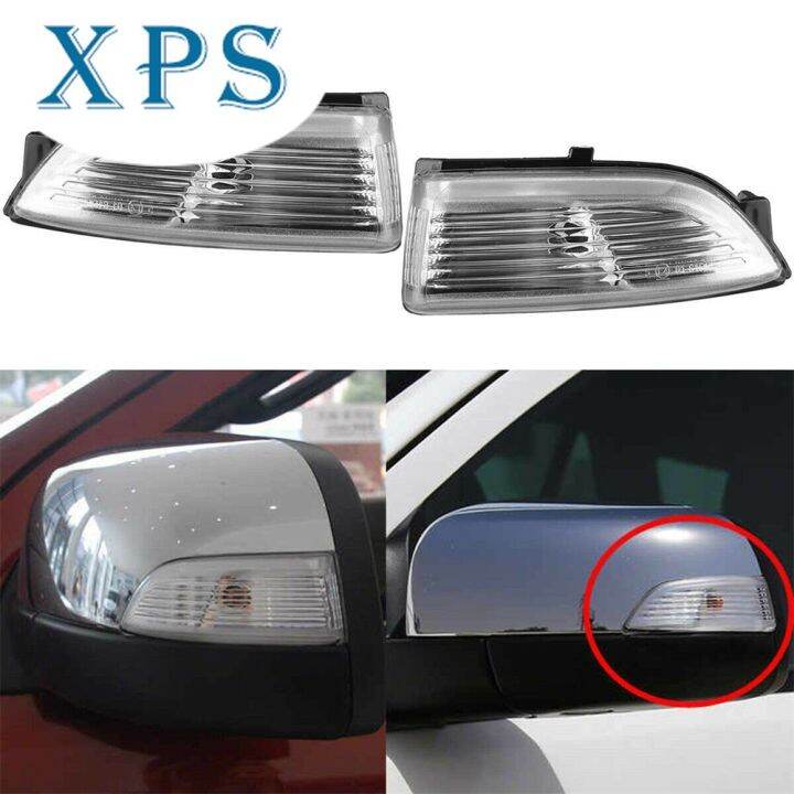 xupaishine ANGELA Pair Side Wing Mirror Indicator Lens Cover For Ford ...