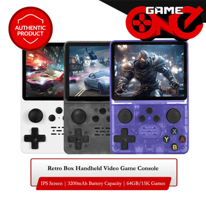 Retro Box Handheld Video Game Console 3.5" IPS Screen 64GB with 15k ...