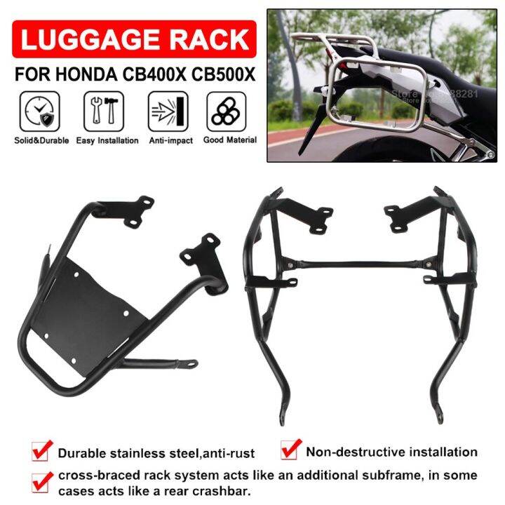 Stainless Steel Luggage Rack For Honda CB400X CB500X 2019 2020 2021 ...