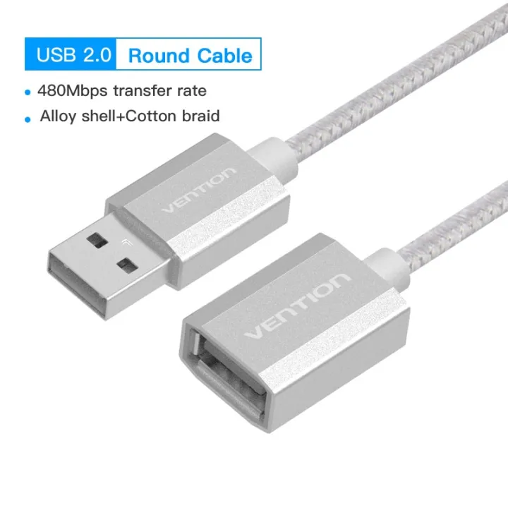 USB Extension Cable USB 3.0 Cable for Smart TV PC PS4 SSD USB3.0 2.0 to ...