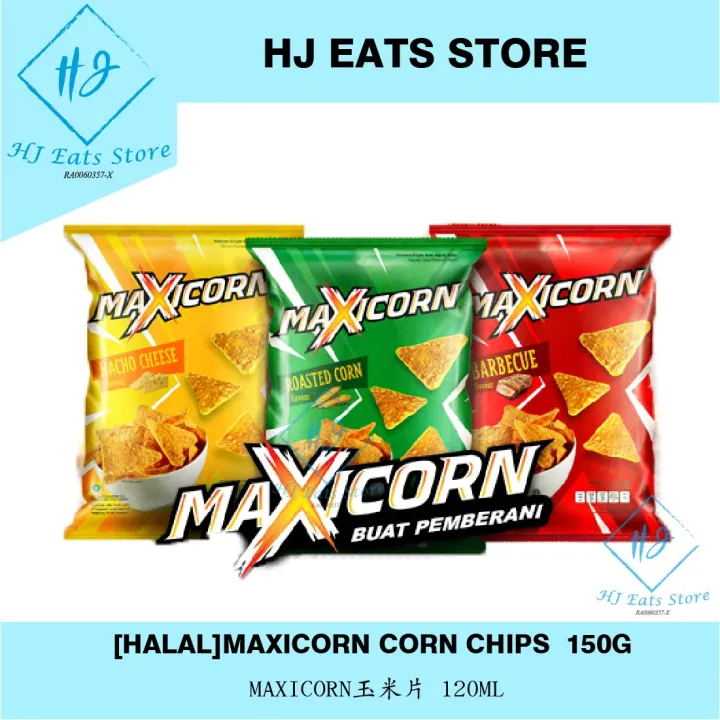 [HALAL] MAXICORN CORN CHIPS 150G | Lazada