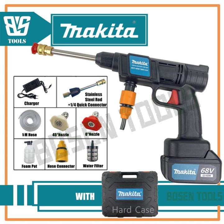 Makita Portable Cordless High Pressure Car Washer Garden Sprayer ...