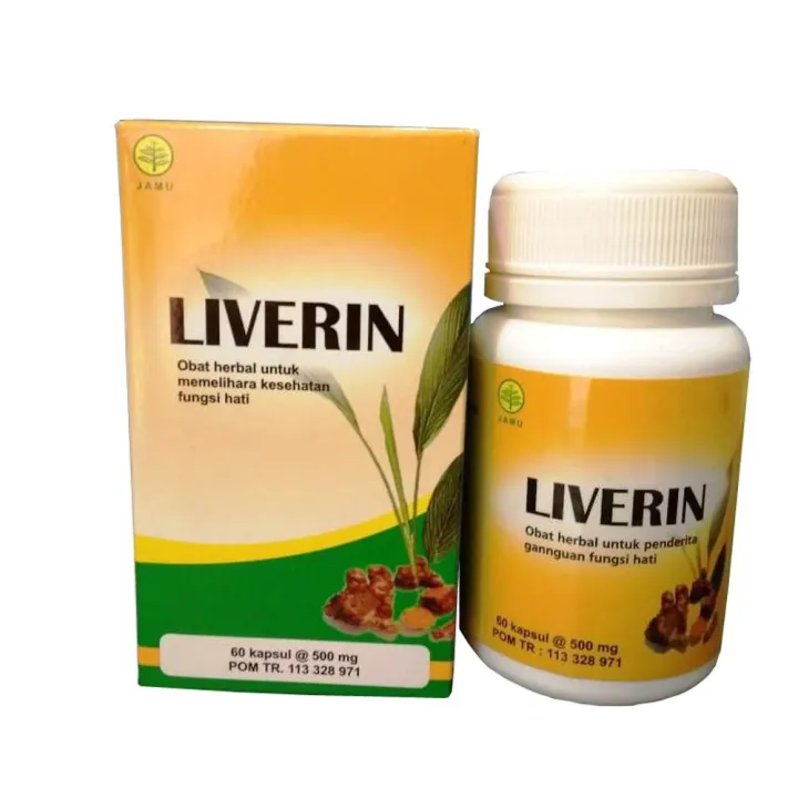 Kapsul Liverin Obat Liver Herbal isi 60 Kapsul | Obat Untuk Liver ...