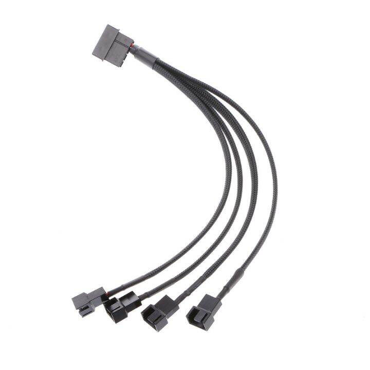 Fan Splitter Cable Molex 4Pin Male to Computer CPU PWM D Port 3Pin/4Pin ...