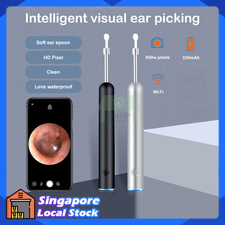 Visual Earwax Cleaner Camera HD Ear Cleaning Endoscope Earpick ...
