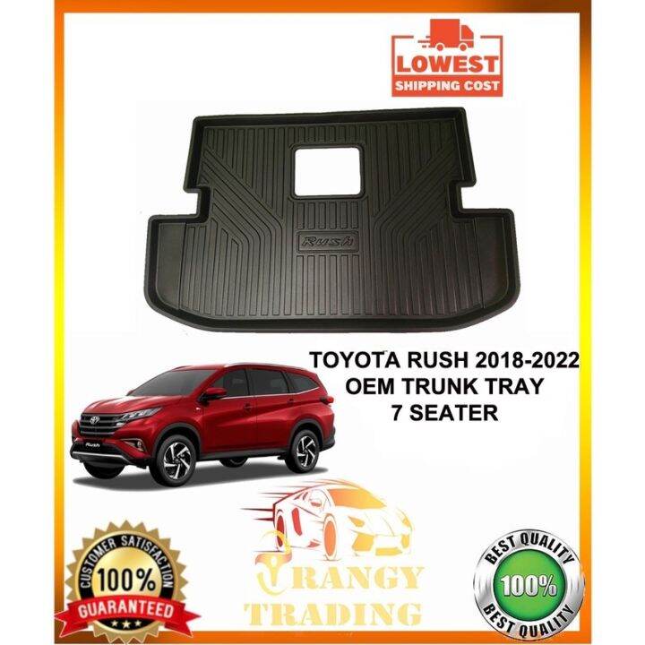 Toyota Rush 2018 to 2023 7 SEATER OEM Cargo Trunk Tray V1 2019 2020 ...