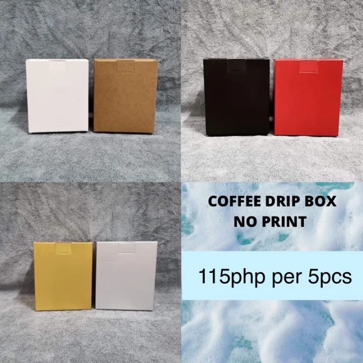 Coffee Drip Box (5 PCS) | Lazada PH