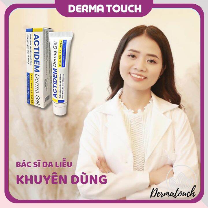 GEL lót GIẢM MỤN SIÊU HIỆU QUẢ ACTIDEM DERMA GEL 18GR - SẢN PHẨM ĐƯỢC ...