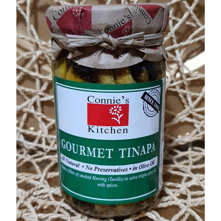 Connie's Kitchen Gourmet Tinapa 215G| Tinapa with Capers 215G | Spicy ...