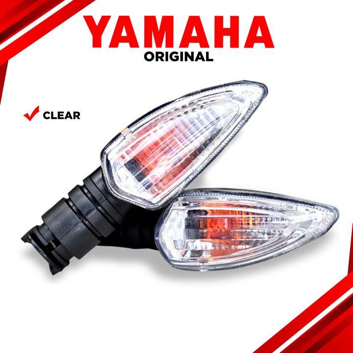 Yamaha signal light clear white universal for sniper v3 155 | Lazada PH