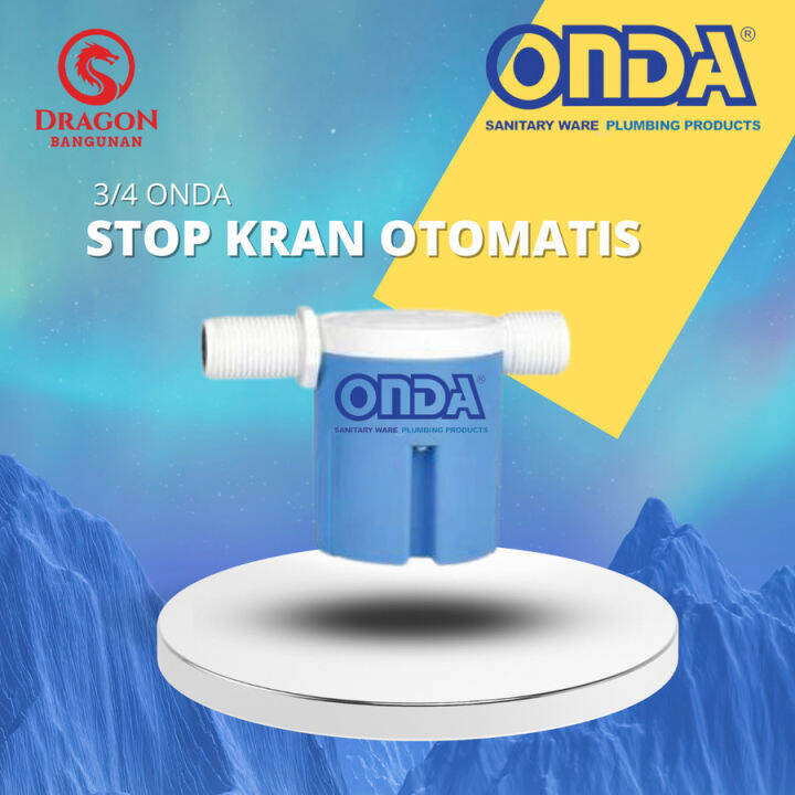 Stop Kran Otomatis Horizontal 3/4 Inch Pelampung Otomatis 3/4" Onda ...