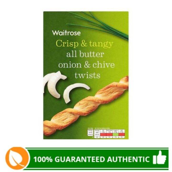 Waitrose Twist Onion and Chive Cookie 125g | Lazada PH