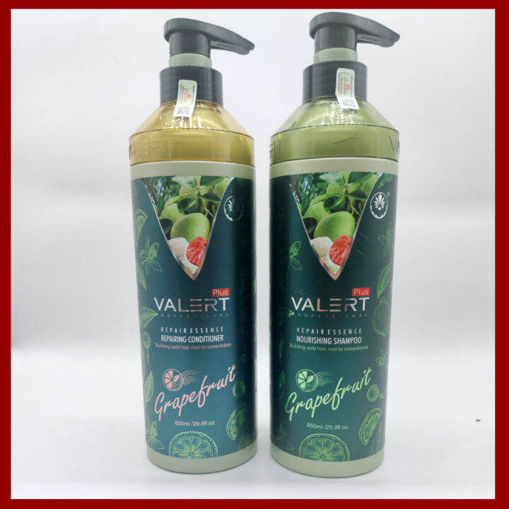 Combo dầu gội dầu xả bưởi Grapefruit Valert Professional kích thích mọc ...