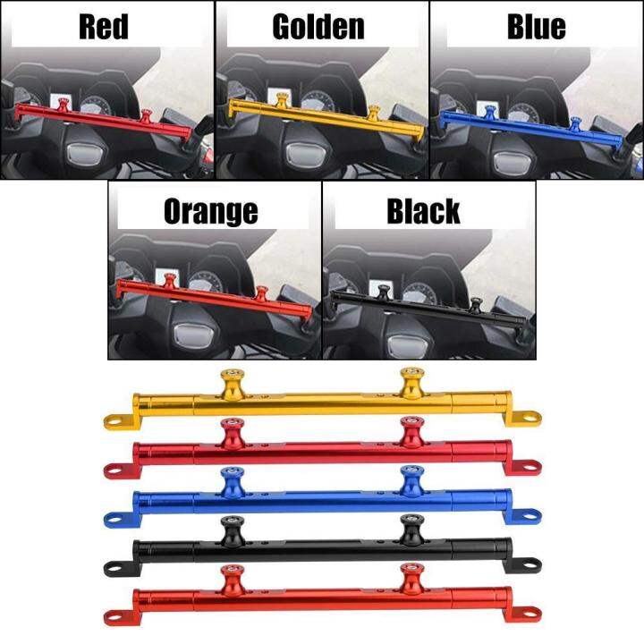 CNC Motorcycle Cross Bar Balance Handlebar LED Light Mount Nmax V1 V2 ...