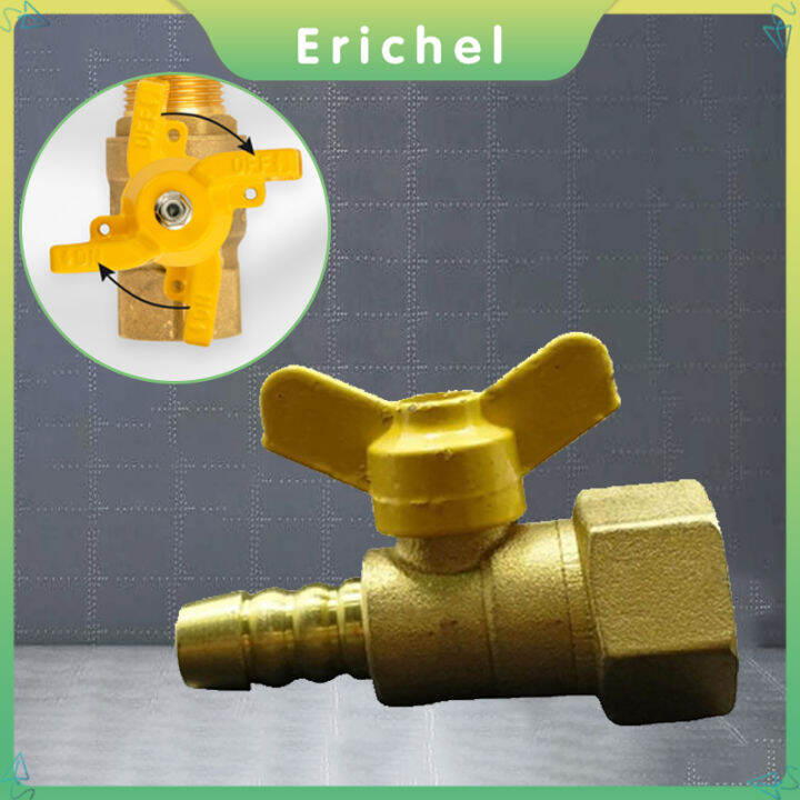 1/2 Inch Drat Dalam/Luar Stop Kran Gas Kran Gas Air Katup Pemutus Pipa ...