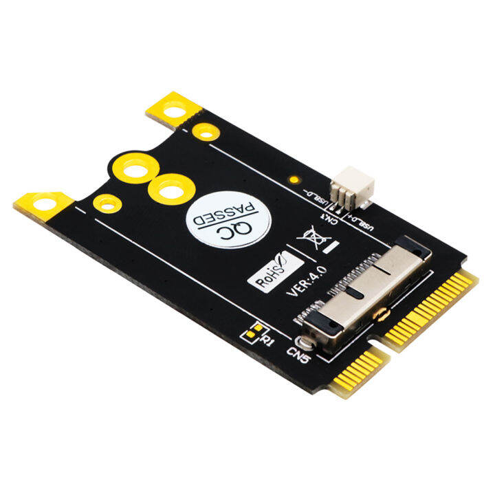 Mini PCI-E Adapter Module MPCI-E ถึง12 + 6 Pin WiFi WLAN Wireless ...
