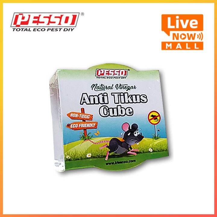Pesso Eco Natural Vinegar Anti Tikus Rat Cube (10 pcs) | Lazada
