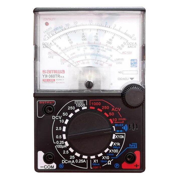 OSMAN YX-360TRn Analog Multimeter Plastic AC DC Volt Ohm Current ...