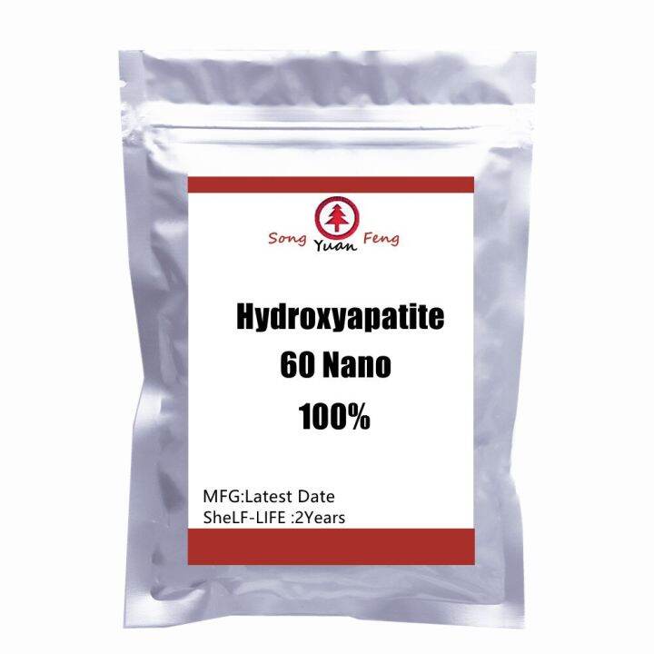 Food Grade Using For Toothpaste 100% Pure Hydroxyapatite 60 Nano Powder ...