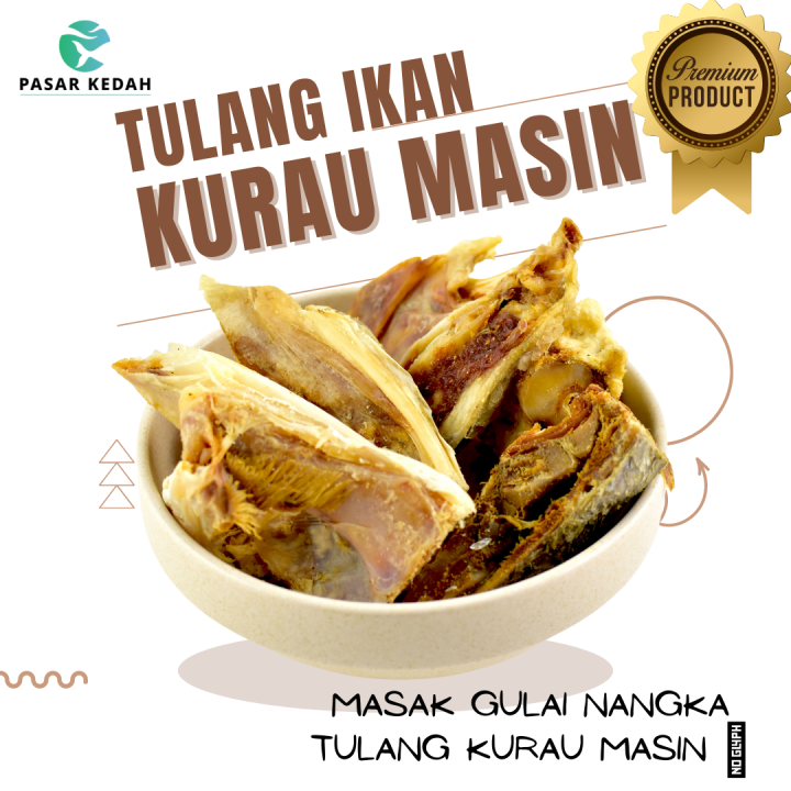 Tulang Ikan Kurau Masin Tanjung Dawai | Salted Threadfin Fish Bone ...