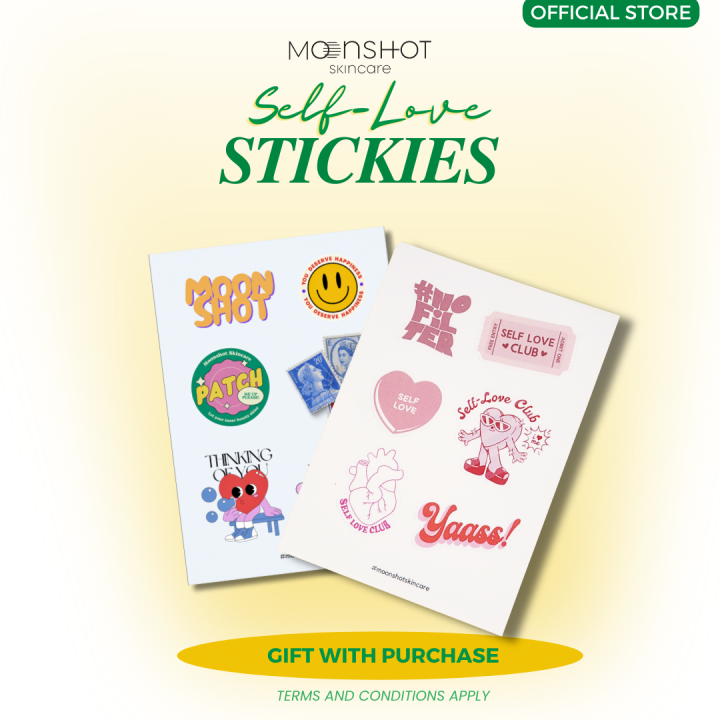 GWP [Free] Self love club" sticker Collection (Vol.1 or Vol 2) | Lazada ...