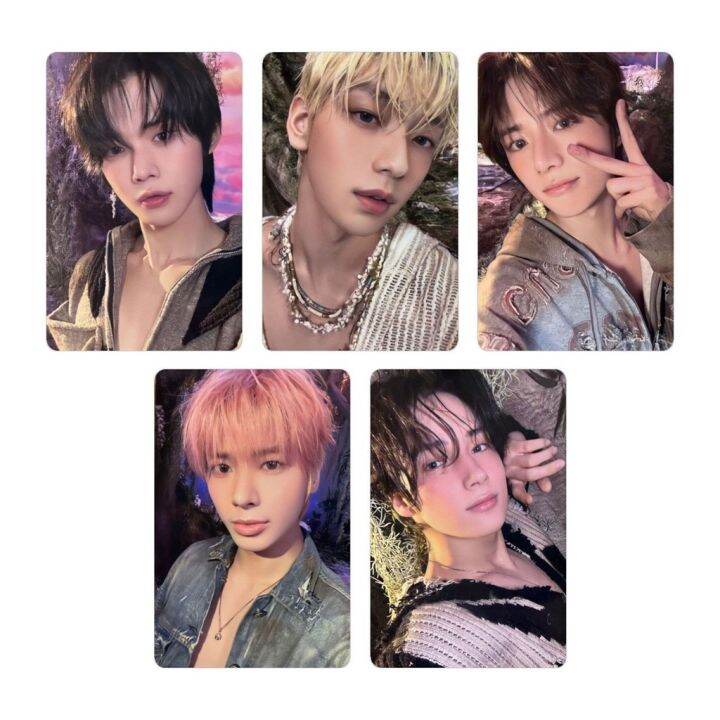 zhouyiping 5pcs/set TXT Name Chapter : TEMPTATION 2023 Photocards Lomo ...