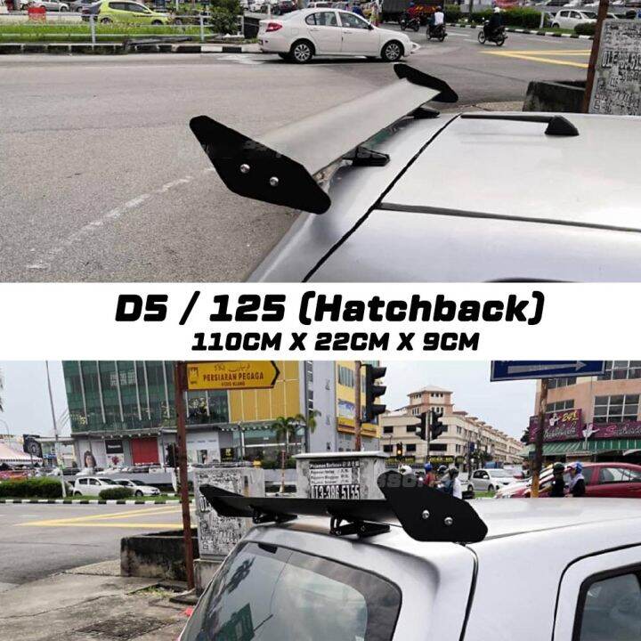 Universal Car Racing Rear Trunk GT Spoiler Aerodynamics Design Powder ...