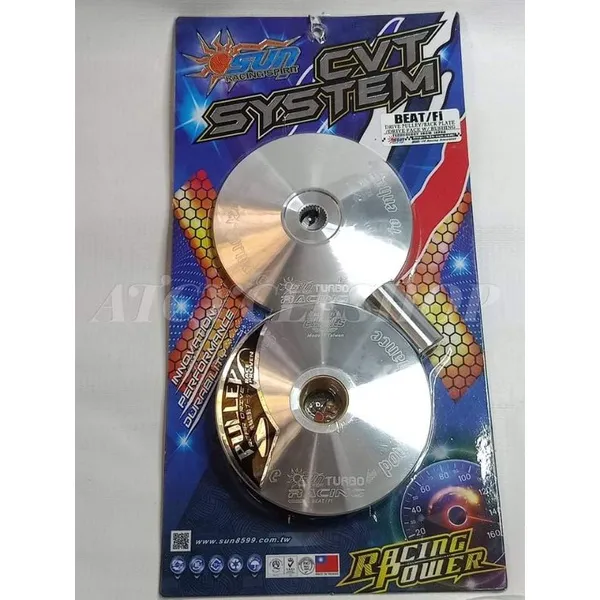 SUN RACING PULLEY SET WITH DRIVE FACE FOR HONDA BEAT FI HB | Lazada PH