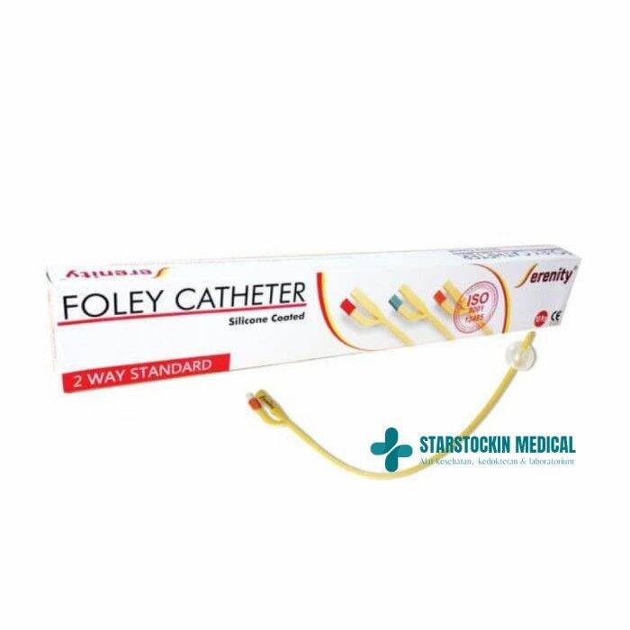 Kateter Urin Foley Catheter 2 Way Standard Serenity | Lazada Indonesia
