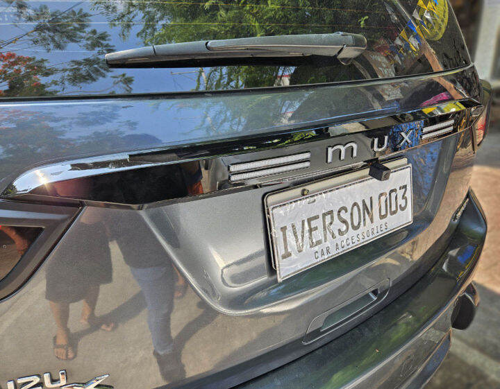 Isuzu MUX 2015 to 2020 Black Trunk Lid With LED Light | Lazada PH